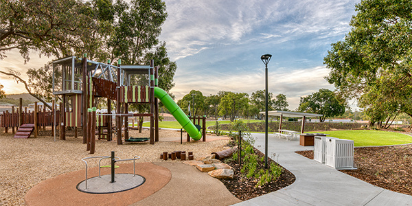 A guide to parks and playgrounds at Bushmead